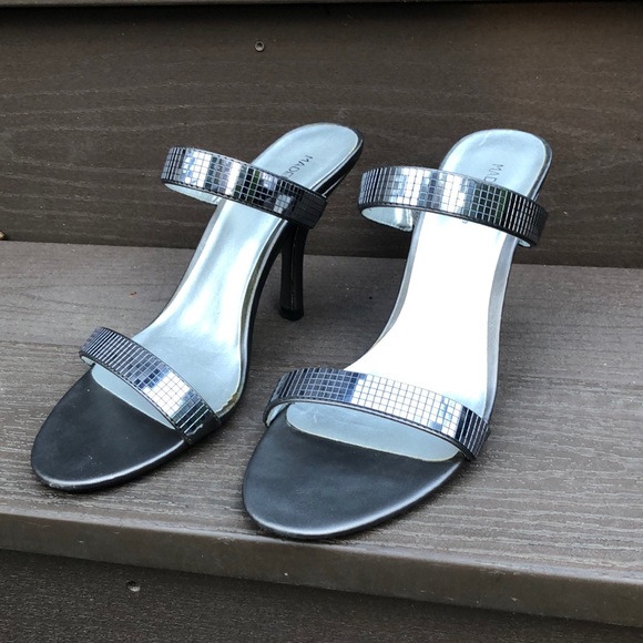 Madeline Stuart | Shoes | Madeline Stuart Silver Heels | Poshmark